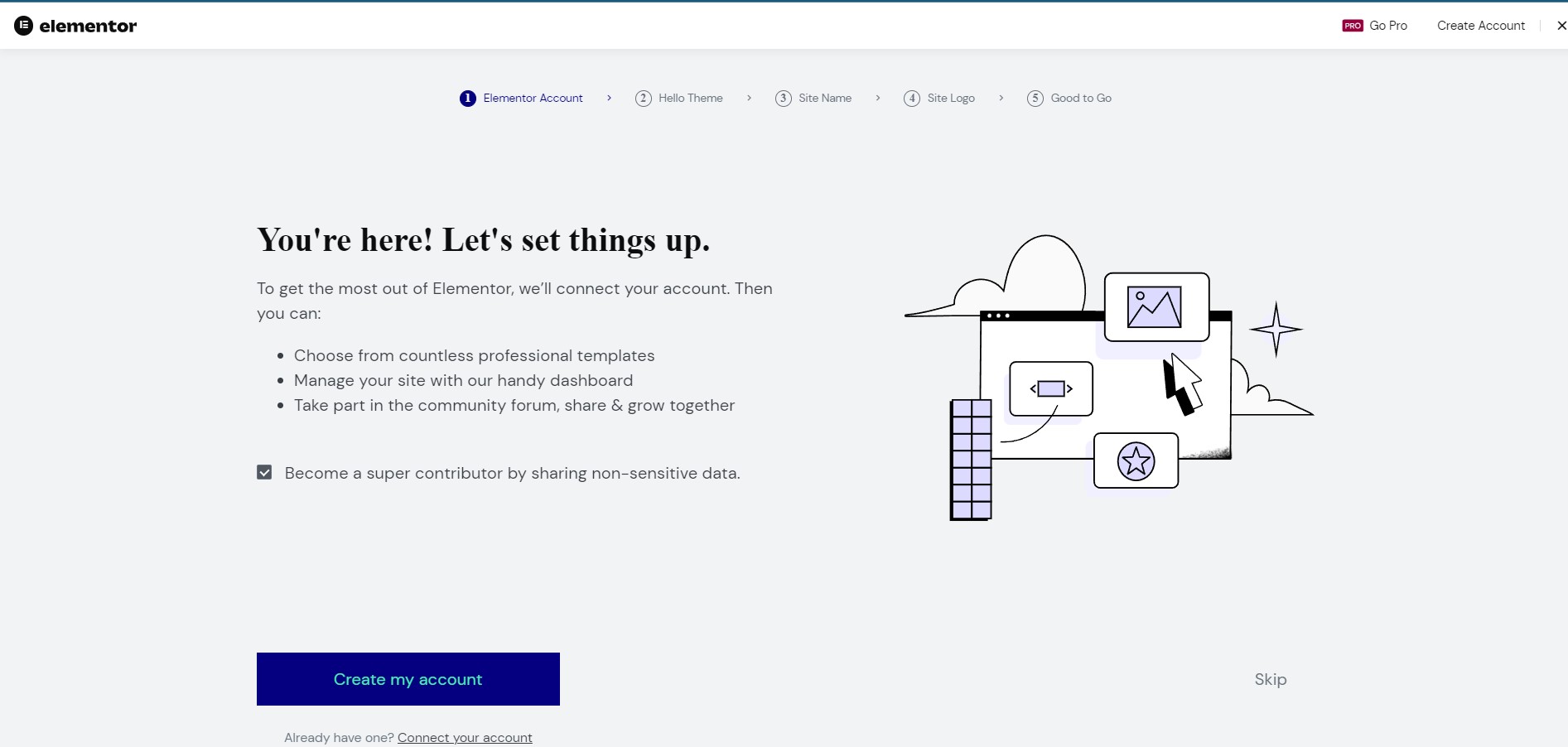วิธีติดตั้ง Elementor - HOSTNEVERDIE