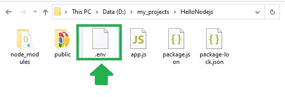 ระบุ Environment Variables ผ่านไฟล์ .env (แนะนำ) - HOSTNEVERDIE
