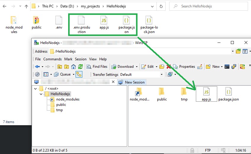 ระบุ Environment Variables ผ่านไฟล์ .env (แนะนำ) - HOSTNEVERDIE
